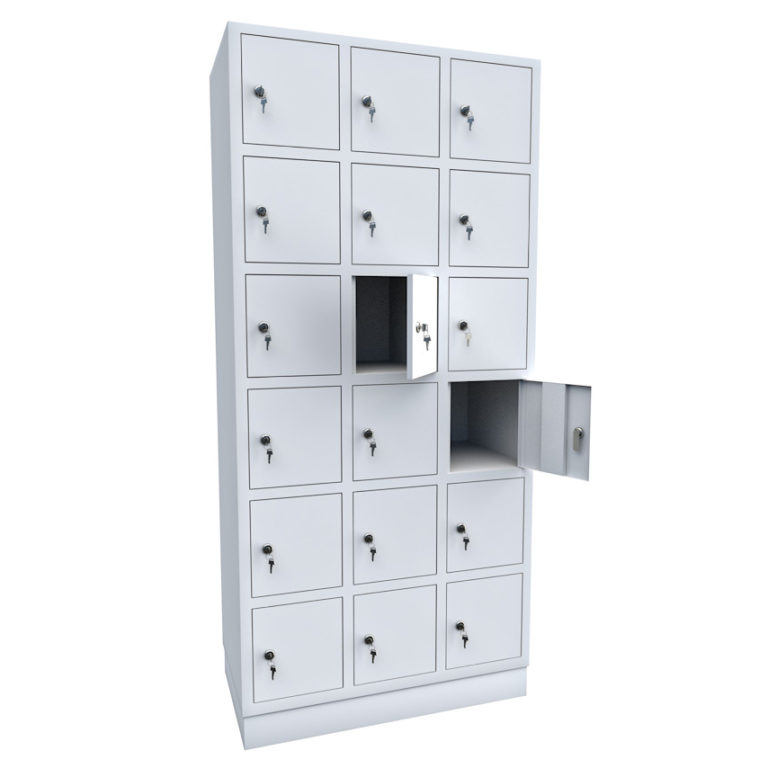 Schließfach Spind 1x6 | Mein-Ausstatter